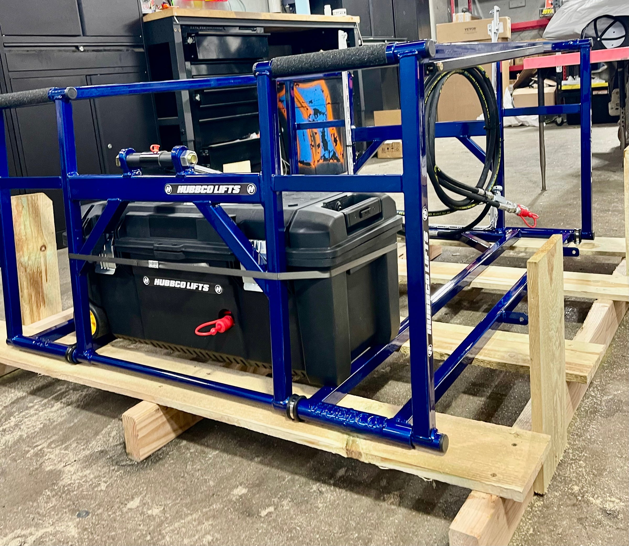 Tall Boy Race Car Pit Lift | Hubbco Racing Products