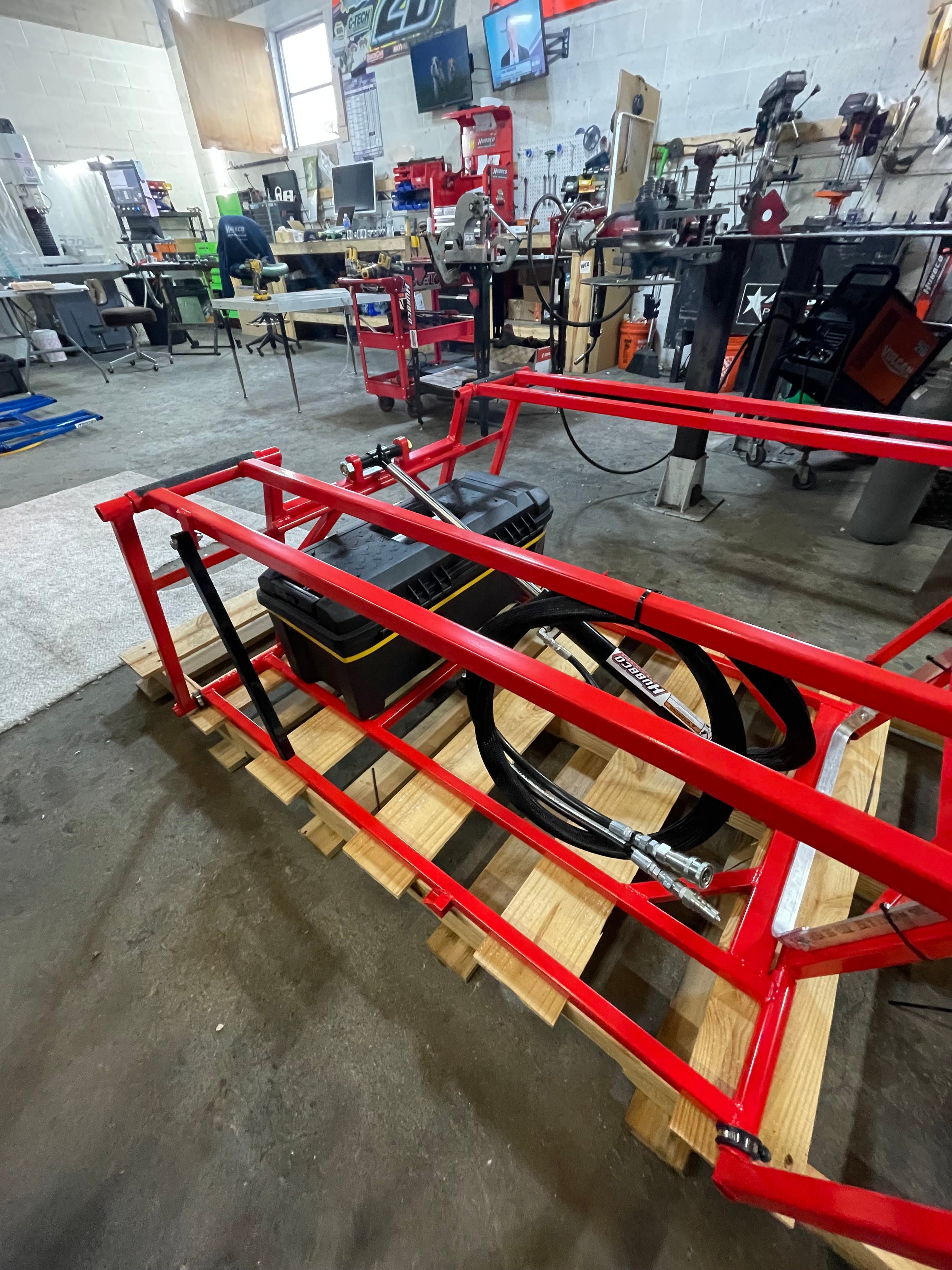 Tall Boy Race Car Pit Lift | Hubbco Racing Products