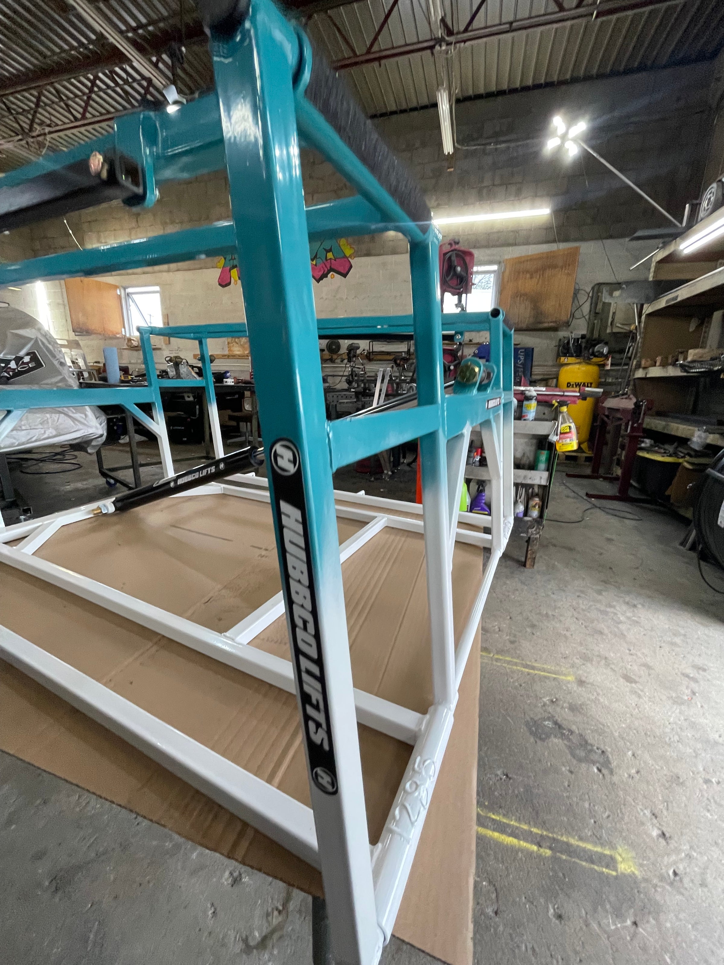 Tall Boy Race Car Pit Lift | Hubbco Racing Products