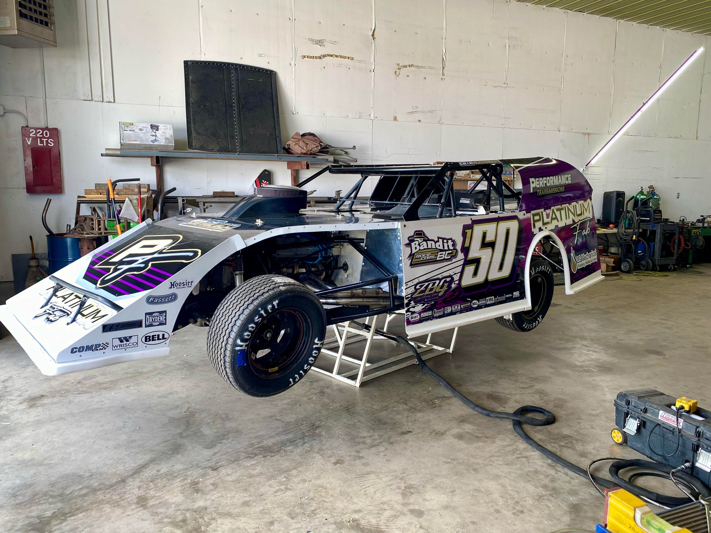 Tall Boy Race Car Pit Lift | Hubbco Racing Products