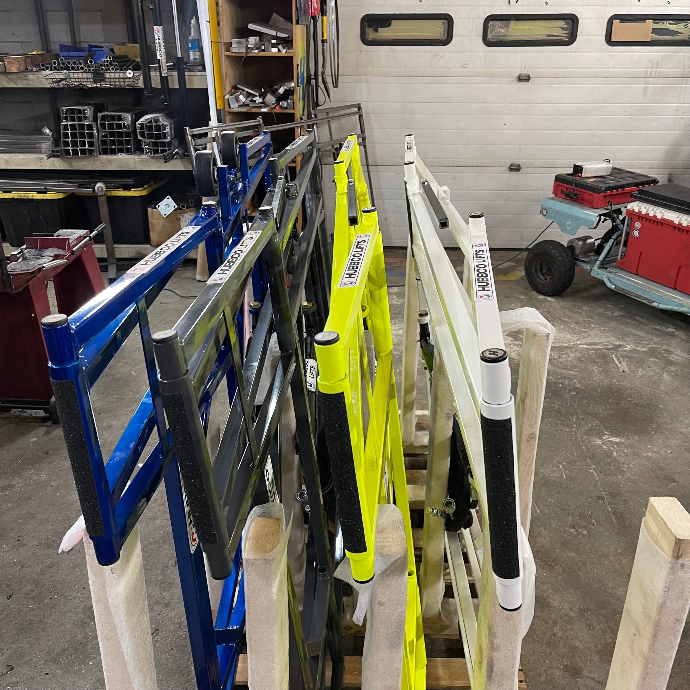 Tall Boy Race Car Pit Lift | Hubbco Racing Products