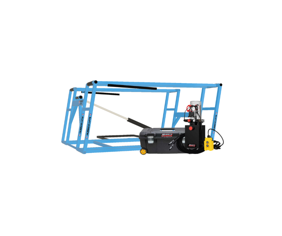 Tall Boy Race Car Pit Lift | Hubbco Racing Products