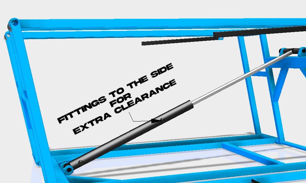 Low Profile Cylinder | Hubbco Tall Boy Lifts- Cooler Cruisers- Body Tools